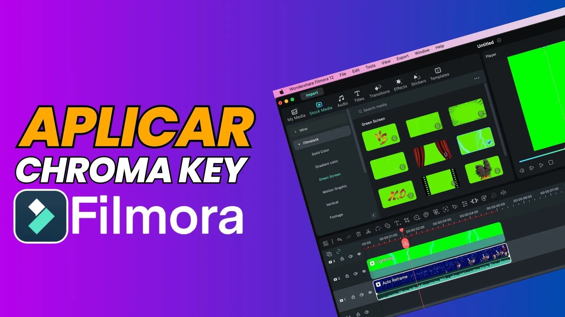 Como Utilizar Chroma Key Tela Verde No Filmora - Portal Power